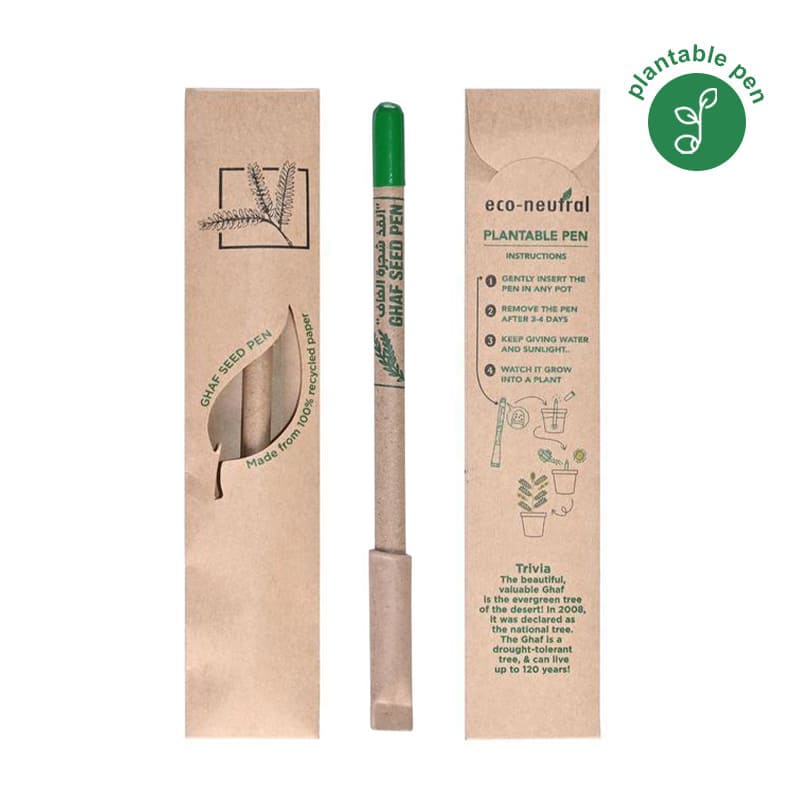 eco-neutral® Plantable Ghaf Seed Pen | Proact